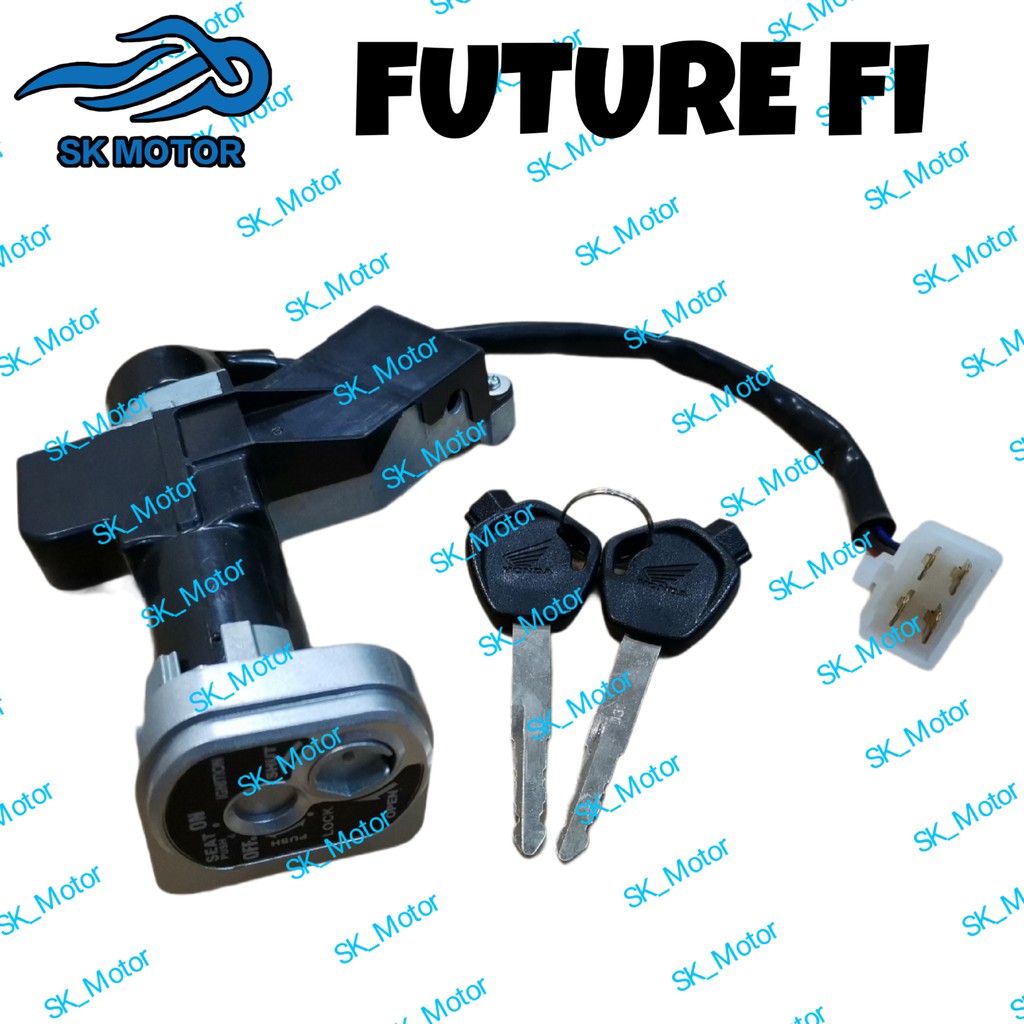 Honda FUTURE 125 FI Ignition Main Switch / Full Set Switch / Key Set ...