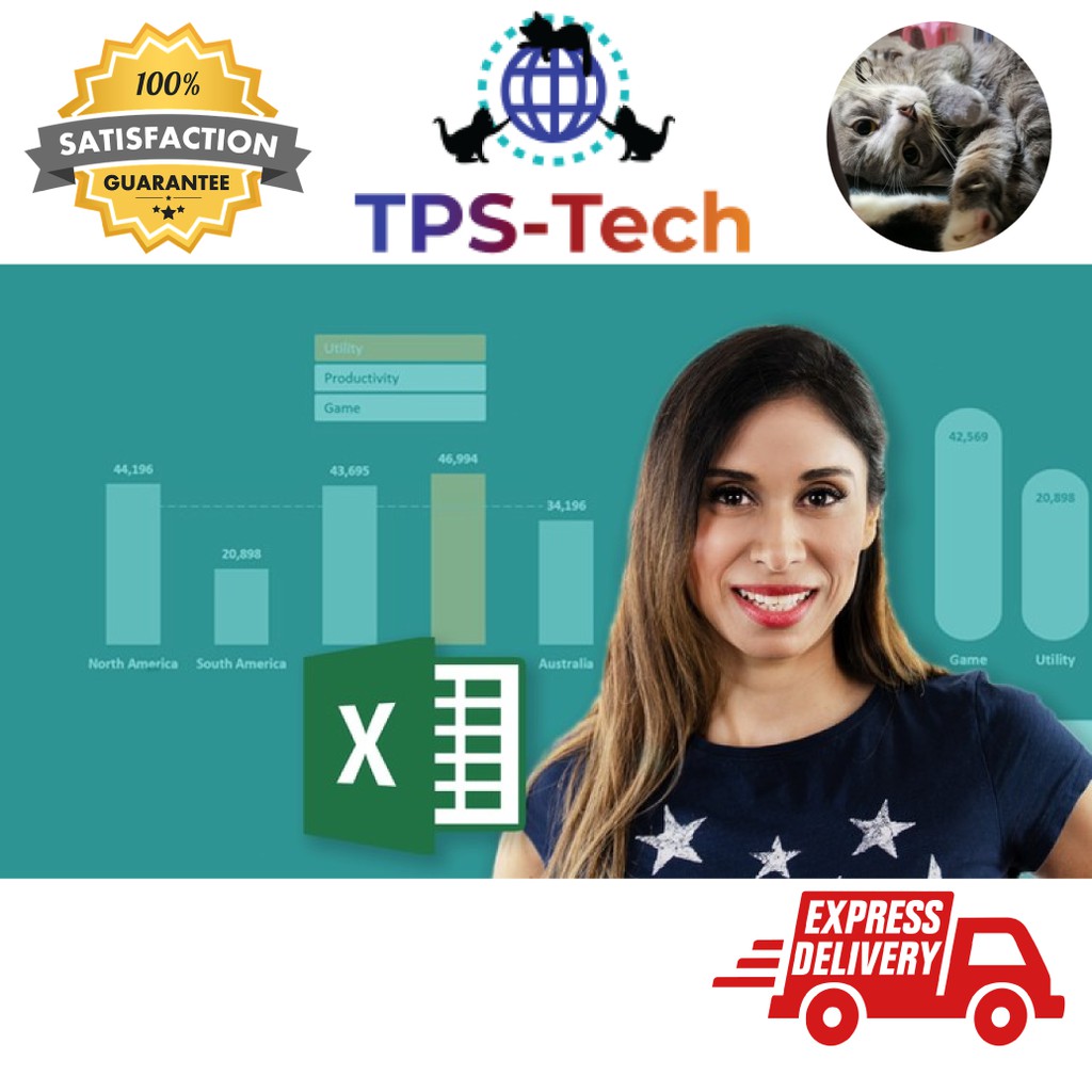Course Udemy Visually Effective Excel Dashboards Shopee Malaysia 7076