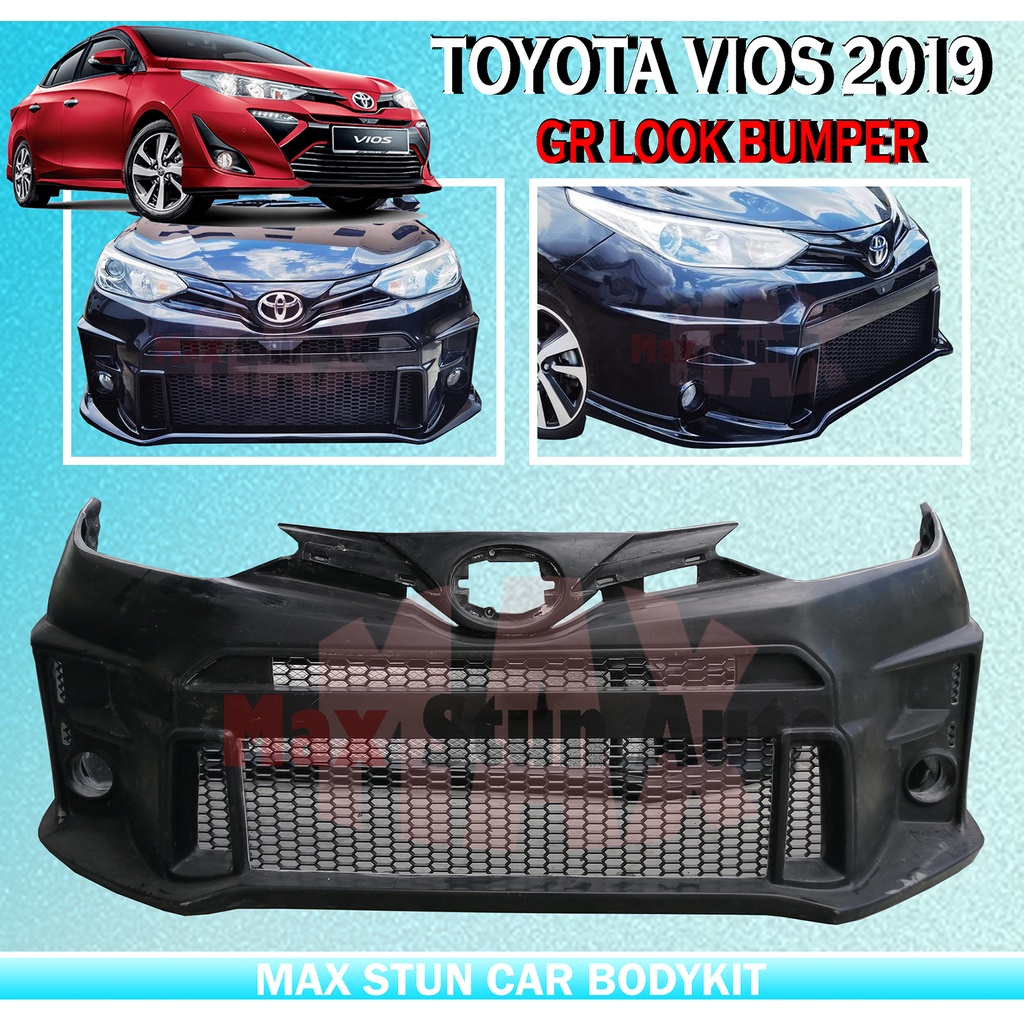 TOYOTA VIOS YARIS 2019+ GR YARIS LOOK FRONT BUMPER (GR) BUMPER DEPAN ...