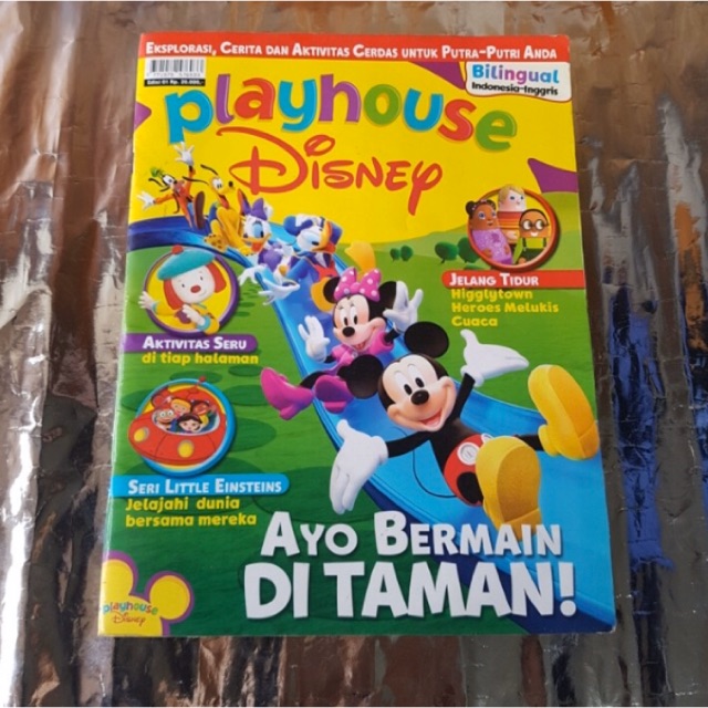 Disney PLAYHOUSE BOOK | Shopee Malaysia