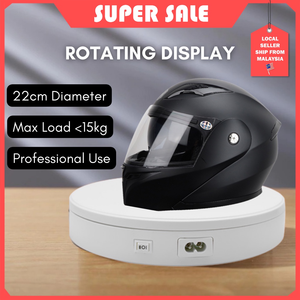 22cm Rotating Display Stand Max Load