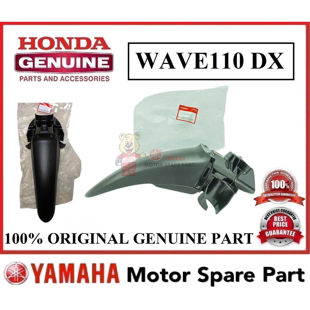 100% ORIGINAL DASH2 CX110 ALPHA FRONT FENDER REAR 0 61200-K09-840ZA ...