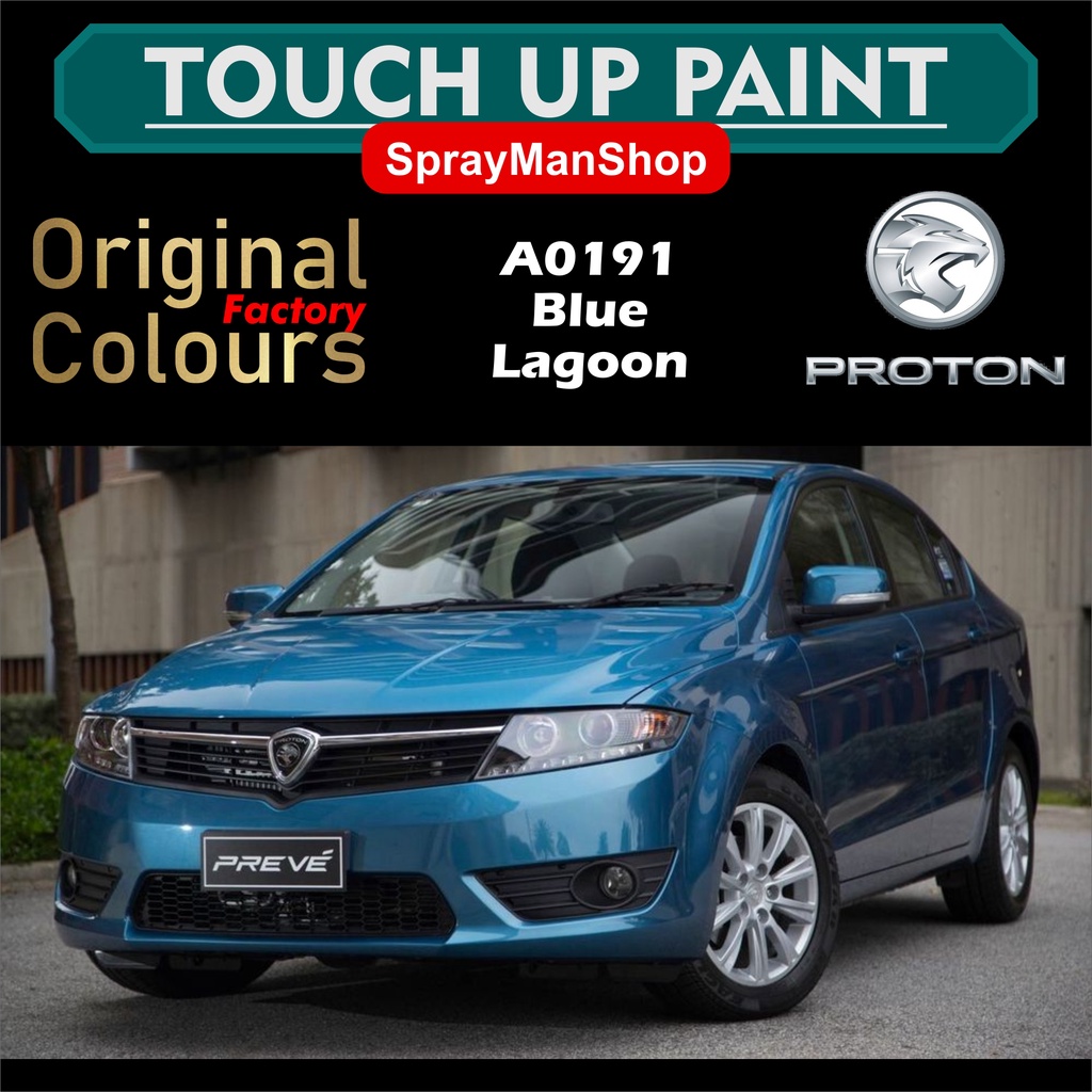 Proton Preve Spray Paint For Touch Up All Original Factory Colours ...
