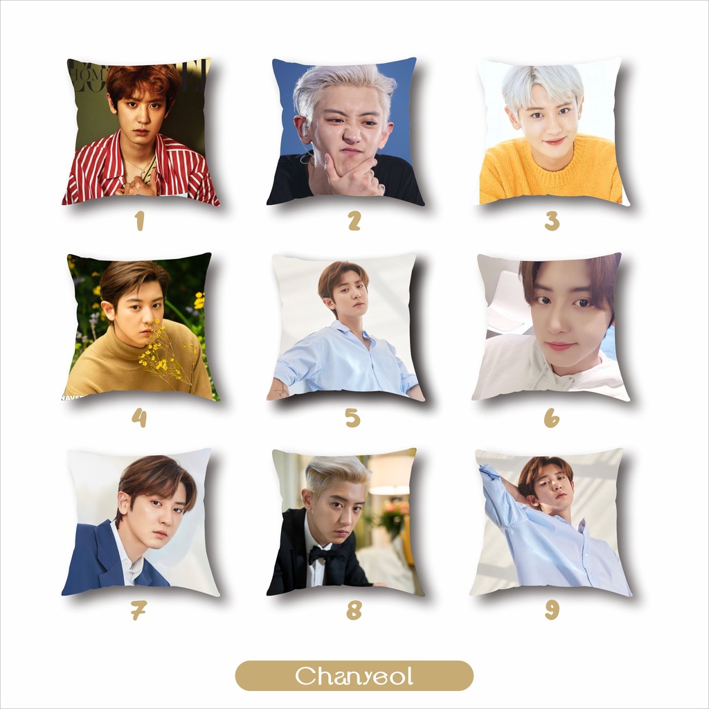 Exo BAEKHYUN member Pillow, CHANYEOL, SEHUN.D.o SUHO CUSTOM | Shopee ...