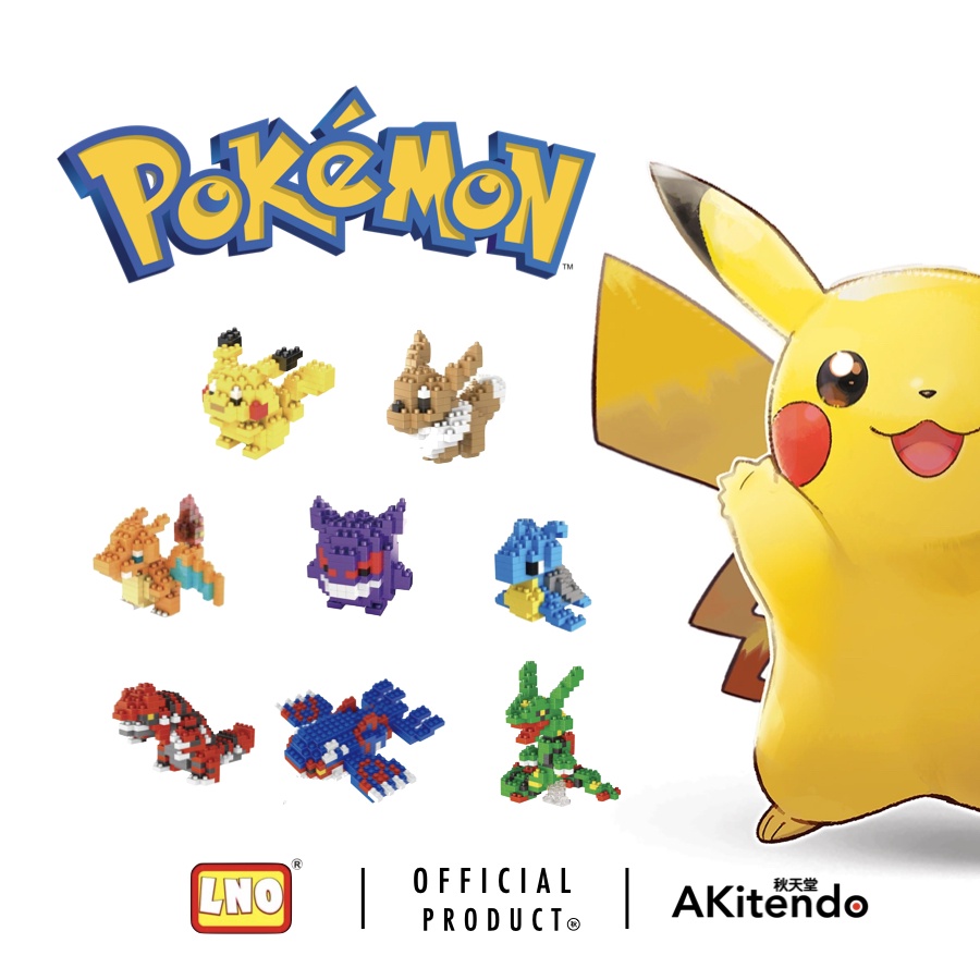 Pokemon Lego Nano Block Building Block Lego Toy Brick | Shopee Malaysia