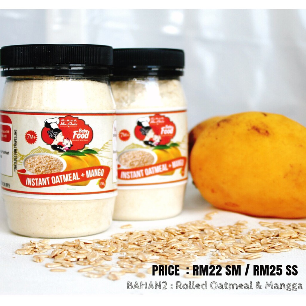 [IBU ANIS] Instant Oatmeal Mango 150g | Shopee Malaysia