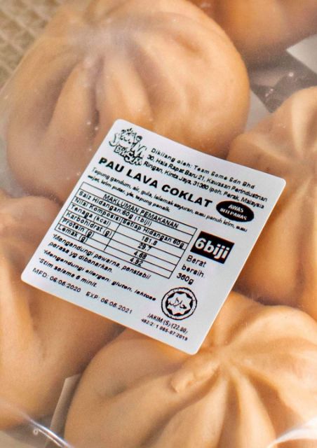 HALAL PAU COKLAT LAVA 360gm ( 6pcs per pack ) | Shopee Malaysia