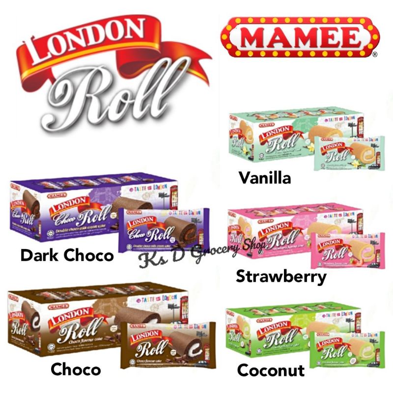LONDON ROLL CAKE 16G x 20PCS (KOTAK) | Shopee Malaysia