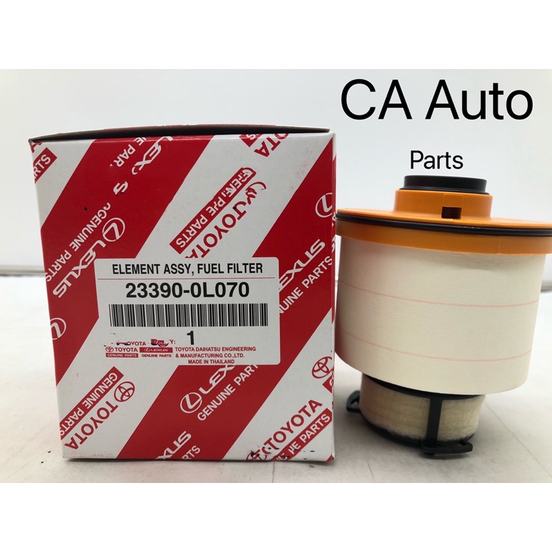 100%Original Toyota Diesel Filter Original 23390-OLO70 Hilux Gun125 ...