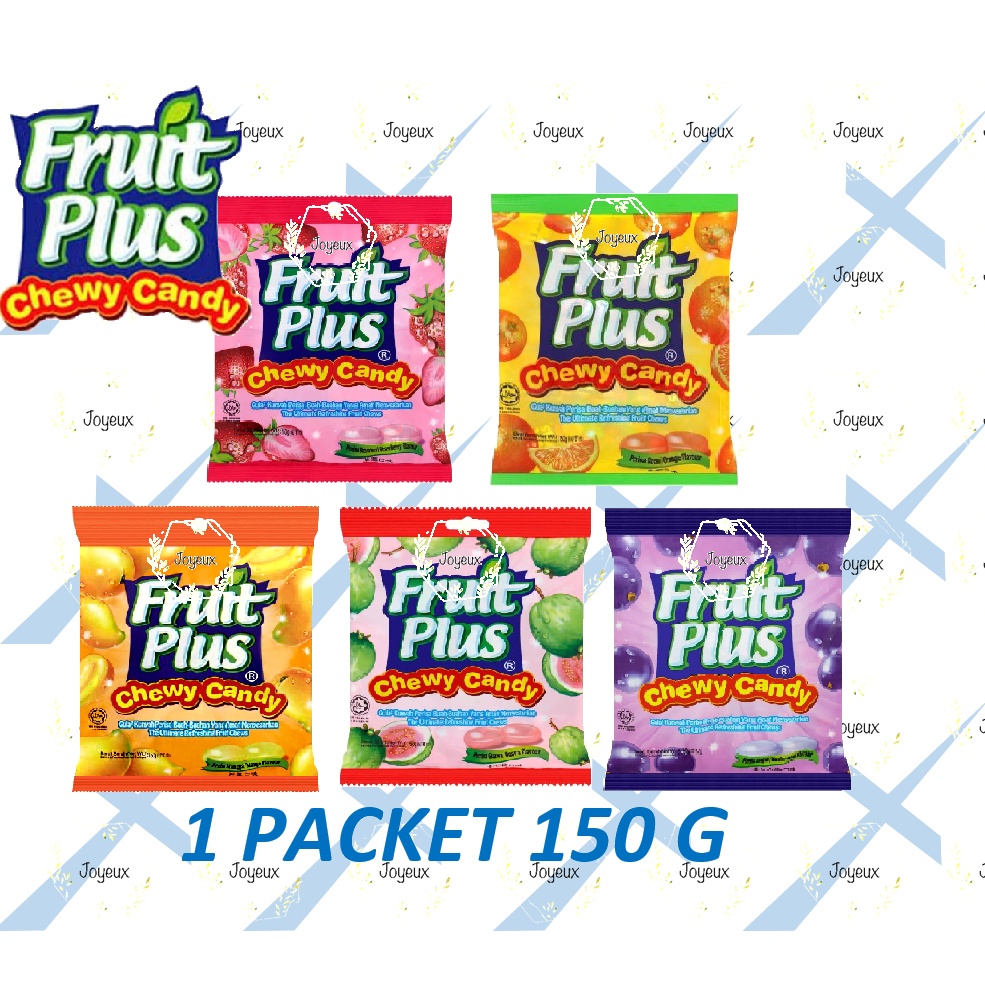 🍬 FRUIT PLUS CHEWY CANDY 150 G ~ FRUIT PLUS 糖果 150 G ~ FRUIT PLUS GULA ...