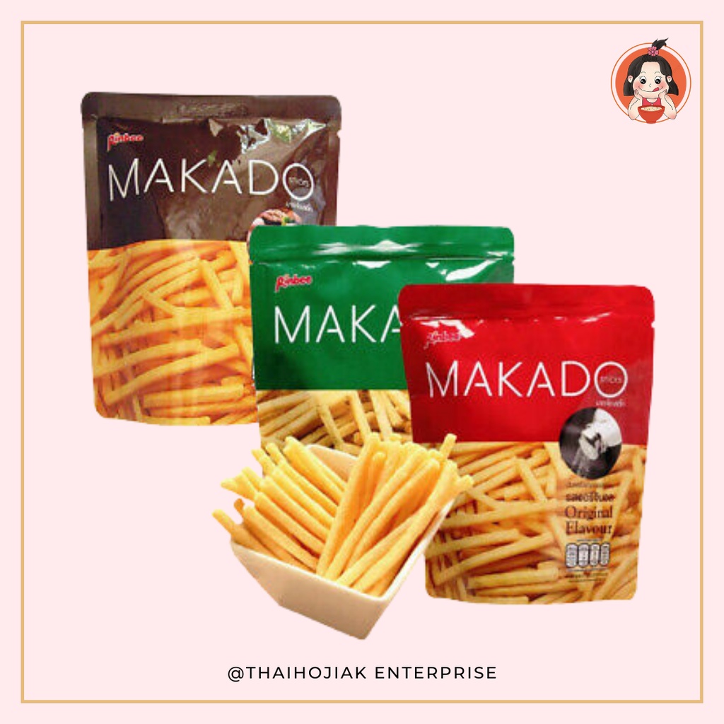 _Thailand Makado French Fries Snack 60g Thailand BBQ/Original/Nori ...