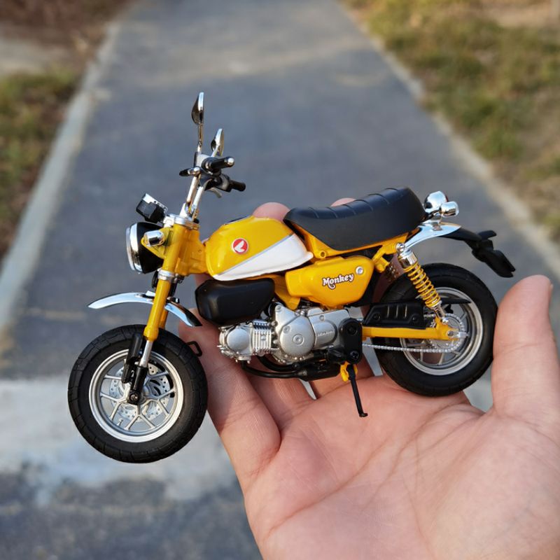 Honda Monkey 125 Motor 2009 Brand Aoshima 1/12 Diecast display model ...