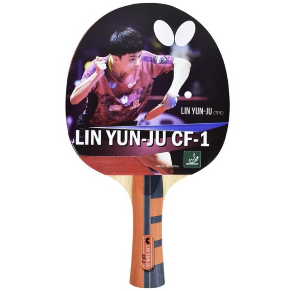 Butterfly Lin Yun Ju CF-1/ CF-2 Carbon Hand Shake Table Tennis Ping ...