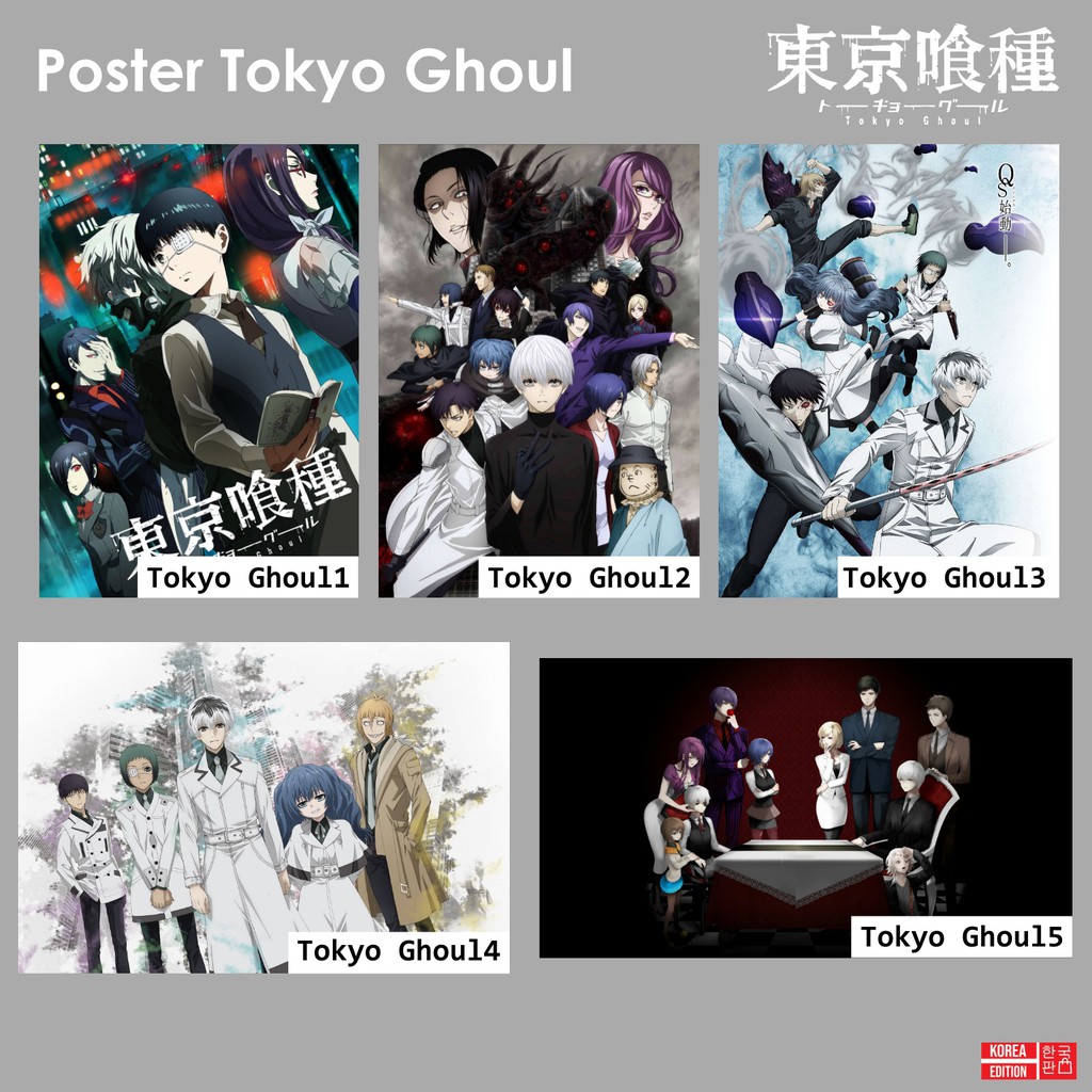 Tokyo Ghoul Kaneki Ken Sasaki Haise Touka Anime Poster | Shopee Malaysia