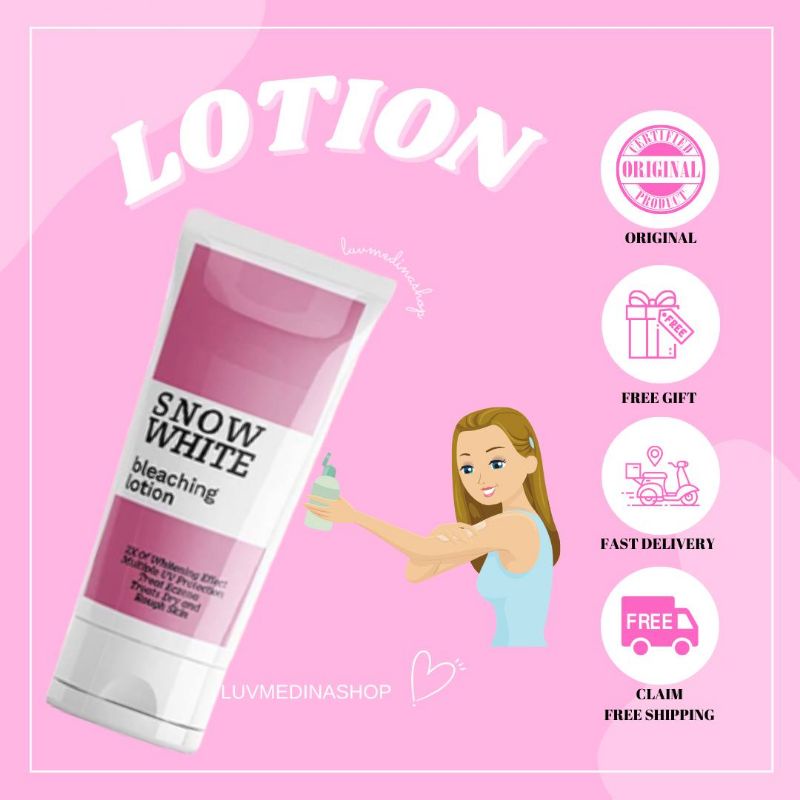 🔥ORIGINAL🔥 SNOW WHITE BLEACHING LOTION. | Shopee Malaysia