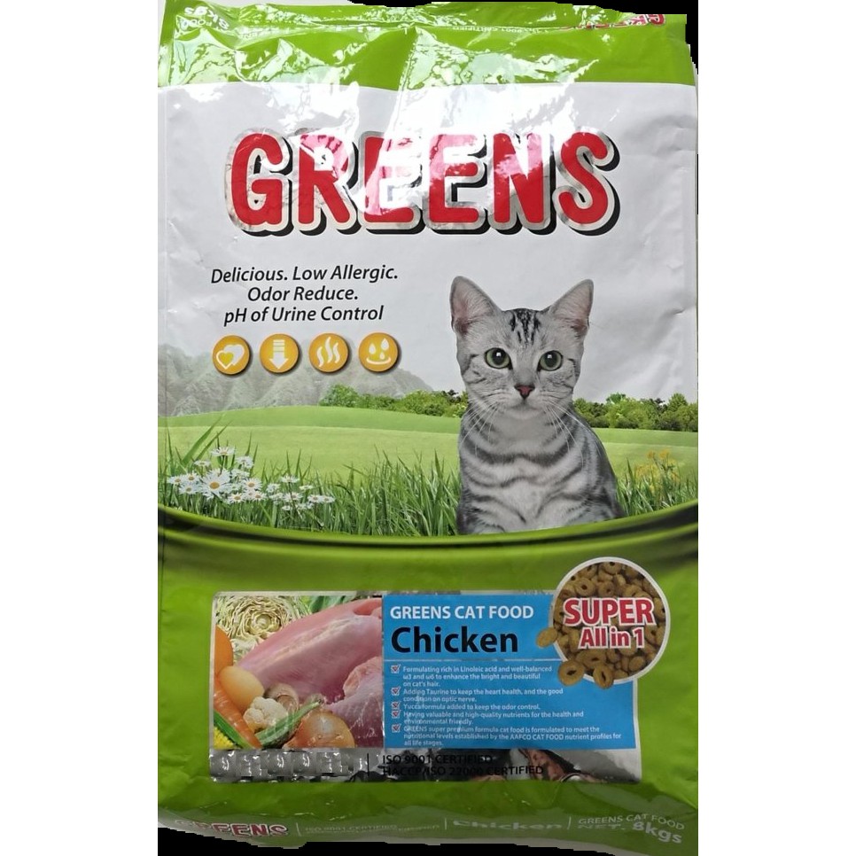 Greens Cat Food Chicken/Seafood (3kg) | Shopee Malaysia