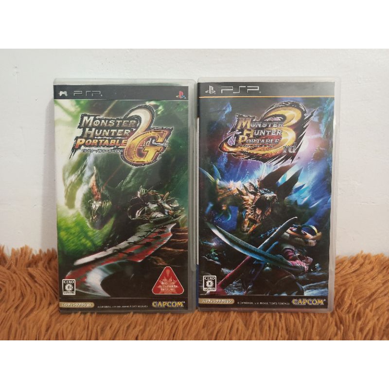 PSP UMD Monster Hunter Portable 2G & 3rd (Japan Import) | Shopee Malaysia