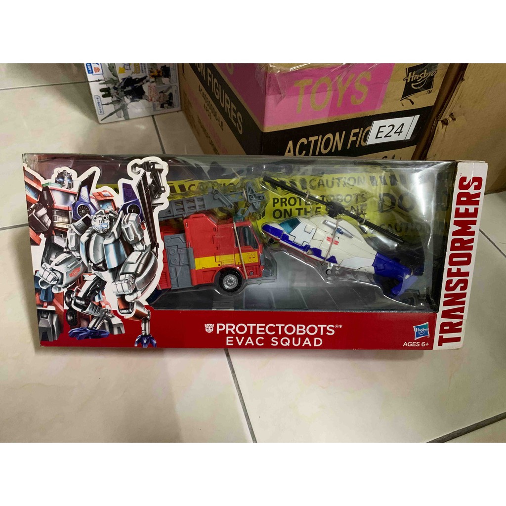 Hasbro Transformers Protectobots Evac and Squad Emergency Response ...