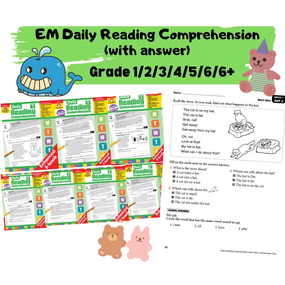 A225 - [PDF] EM Daily Reading Comprehension 7 sets (with answer ...