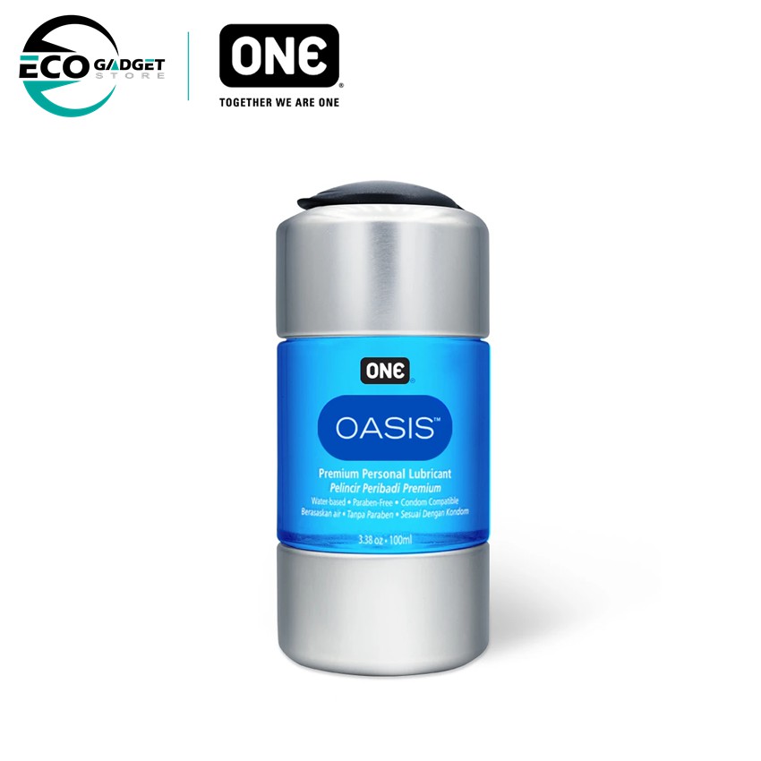 ONE Oasis Lubricant 3.38oz (100ml) - SAFE | SILKY | SMOOTH | SEXY ...