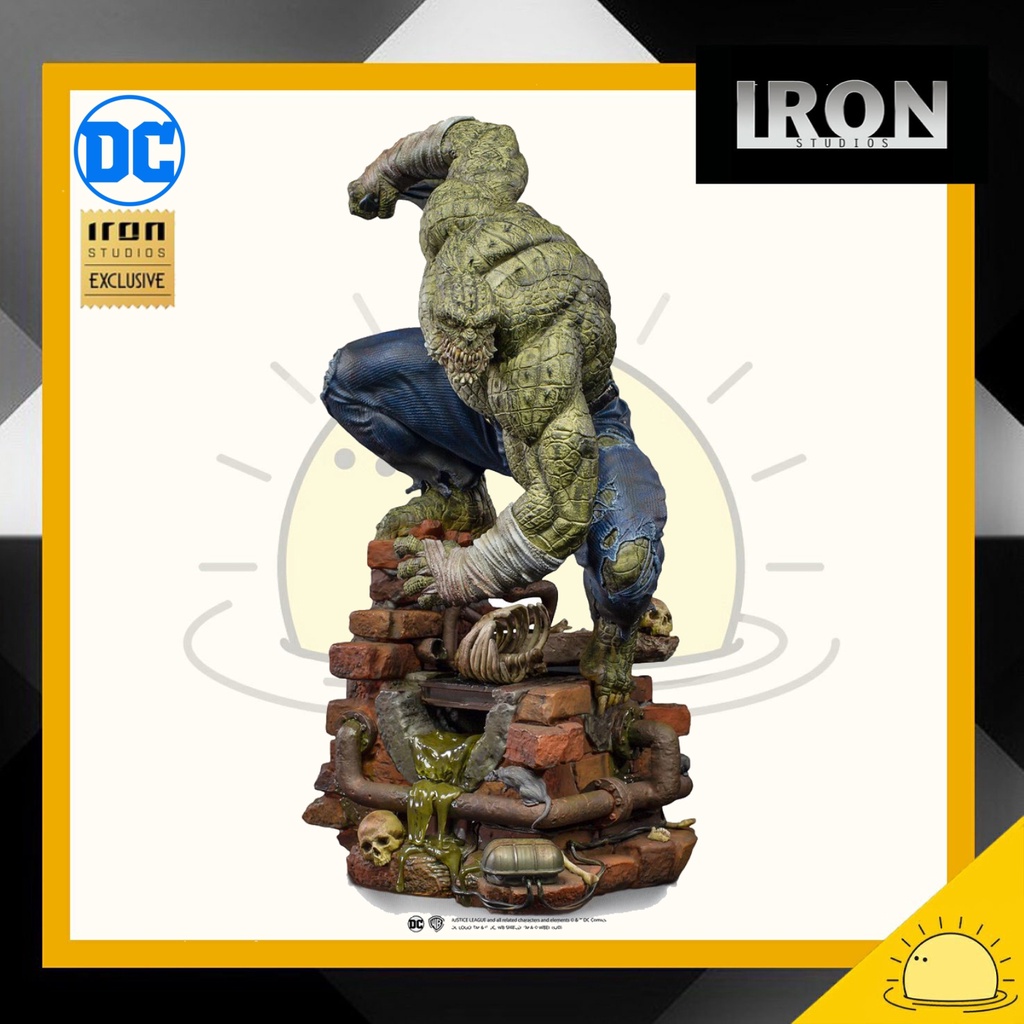 (Iron Studios) Killer Croc Deluxe Art Scale 1/10-DC Comics (CCXP 2020 ...