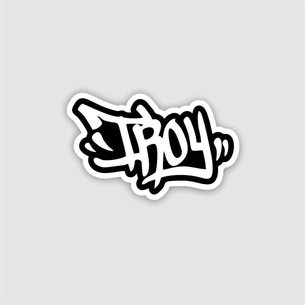 Sticker Brand Distro Graftac Vinyl Logo Troy Skate surf Band Graffiti ...