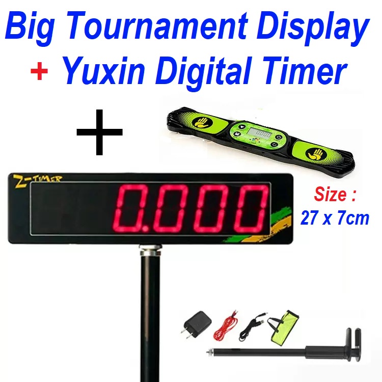 [Ready Stock] Tournament Pro Timer Display for Speedcubing and Speed ...
