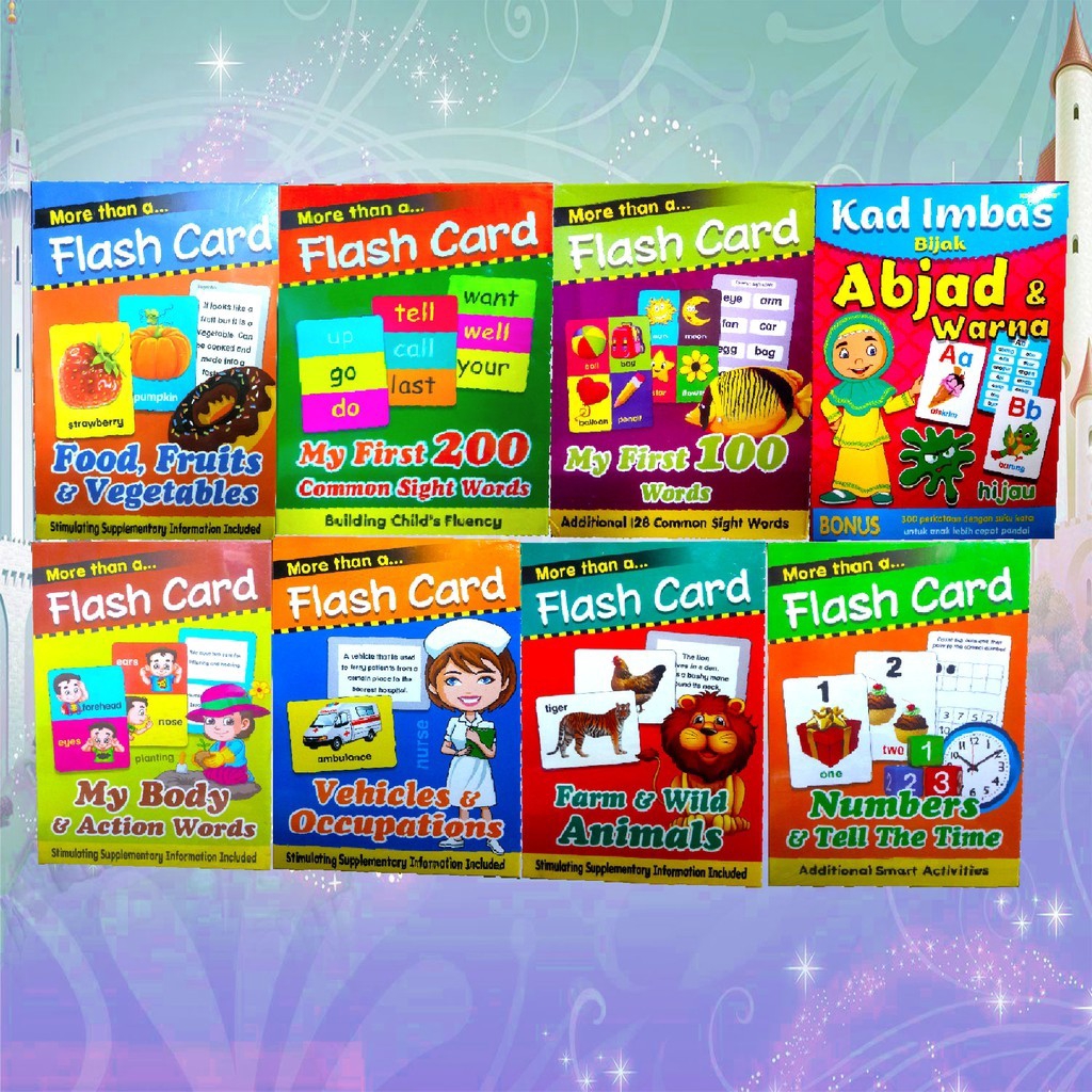 [READY STOCK] Flash Card/Kad Imbas Kanak-Kanak English/Malay Learning ...