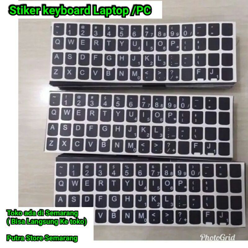 Laptop Keyboard sticker / PC Laptop Keyboard Writing | Shopee Malaysia