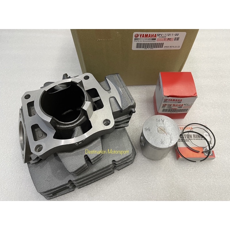 Block Rxz 5PV Catalyzer Complete Piston Ring Original Made In Japan 100% | Shopee Malaysia