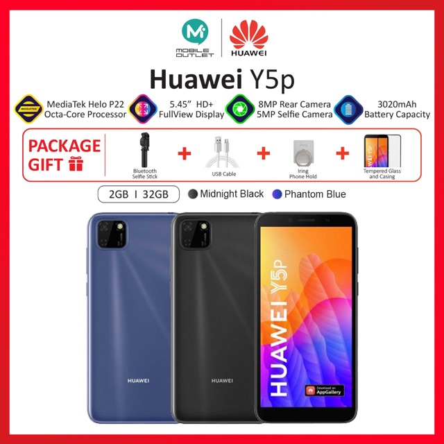 Huawei Y5P 2GB/32GB (Original Huawei Msia) | Shopee Malaysia