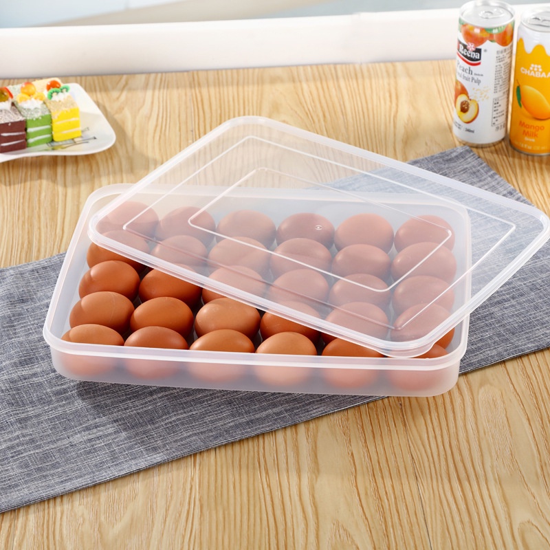 Tempat Simpan Telur Ayam - Egg Box refrigerator - Bekas Telur 30 Biji ...