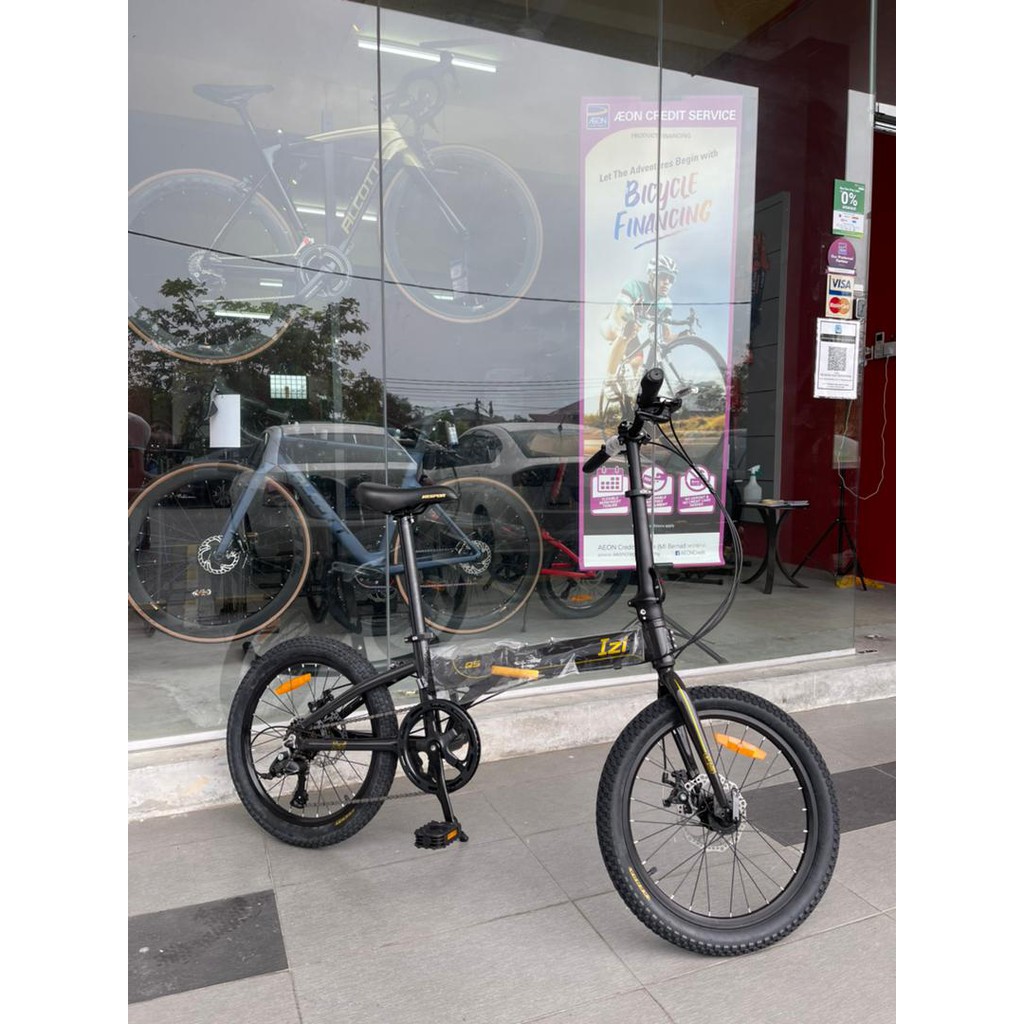 Izi folding bike store