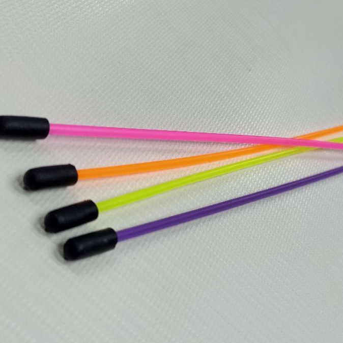 Multicolor Plastic receiver Antenna Tube with Cap for RC Model Cars ...