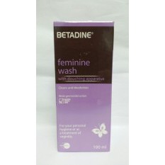 Betadine Feminine Wash With Douching Apparatus 100ml (EXP:10/2019 ...