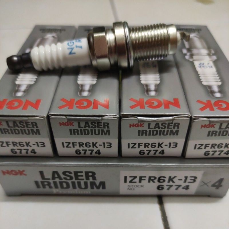 IZFR6K-13 LASER IRIDIUM SPARK PLUG TMO HONDA FIT ACCORD CIVIC FD JAZZ ...