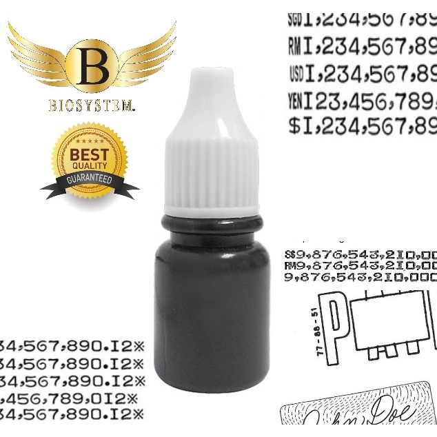 Original Cheque Writer Ink Oil Black / ink refill | Shopee Malaysia