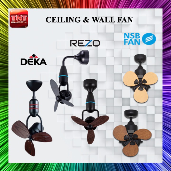 DEKA MS16 /16'' REZO Elise NSB BIANCA NSB JUMBO Designer Wall Fan ...