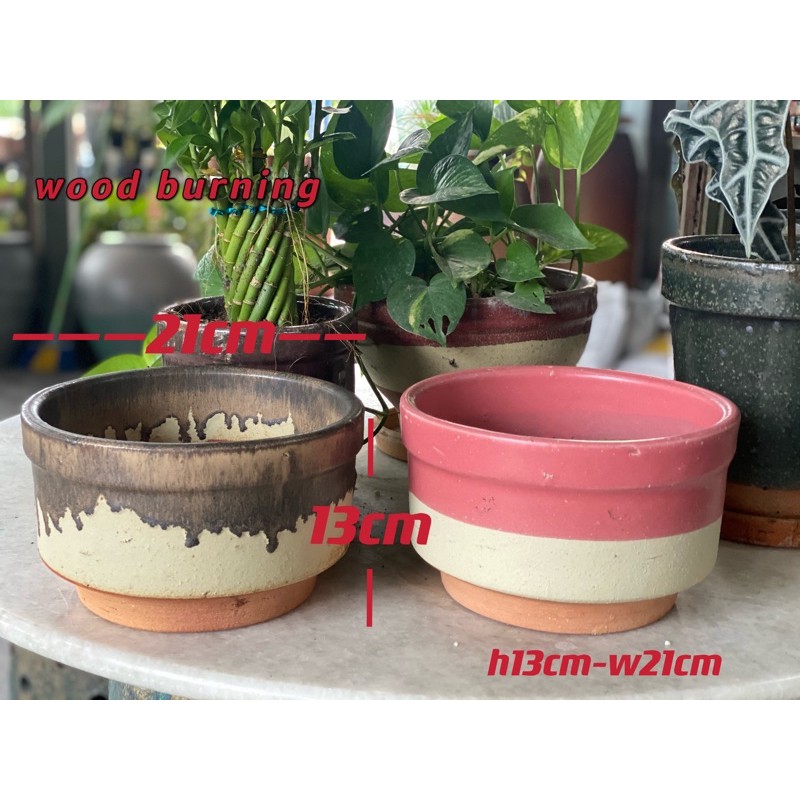 [Ready stock] DG1321 Traditional handmade wood burning ceramic pot/pasu ...