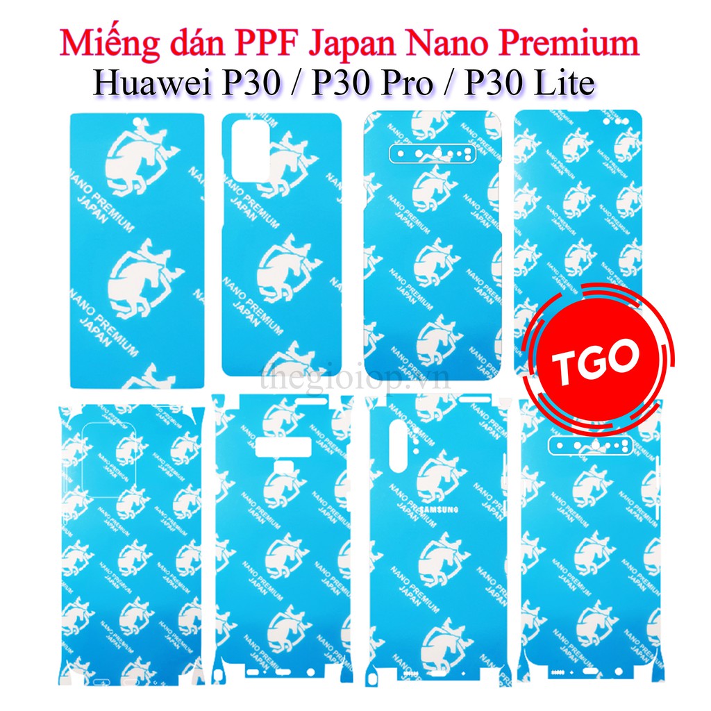 Huawei P30 / P30 Pro / P30 Lite Japan Nano Premium PPF screen and back sticker | Shopee Malaysia