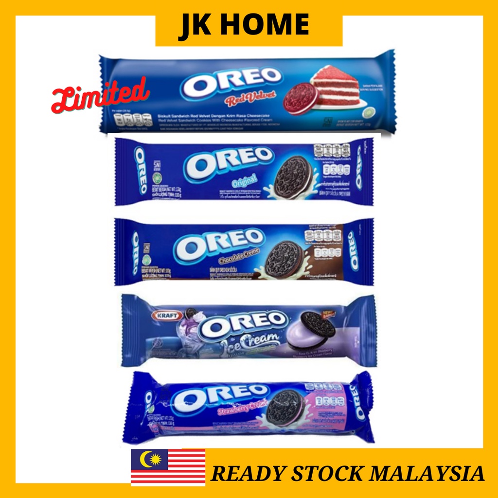 [HALAL] Oreo Flavour Original / Red Velvet/ Chocolate / Strawberry ...