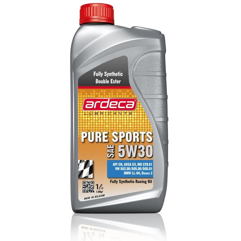 Ardeca Pure Sports 5W30 Fully Synthetic Double Ester Engine Oil (4L ...