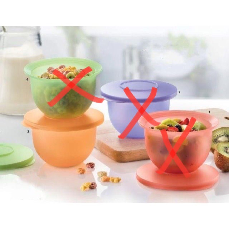Tupperware mini expression bowl 550ml (2pcs) | Shopee Malaysia