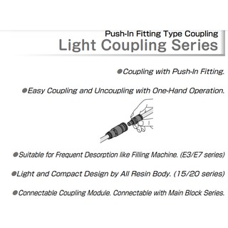 Pneumatic Fitting Pisco Coupling Plug Single Banjo Type Series E7 ...