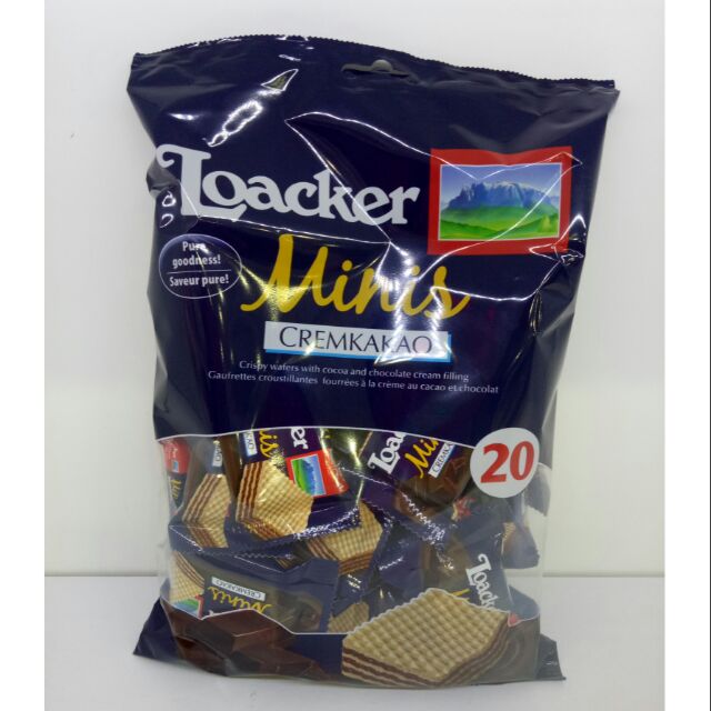 Loacker minis wafer (200g) | Shopee Malaysia