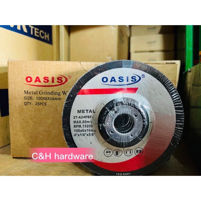 4" OASIS GRINDING DISC / MATA CANAI BESI | Shopee Malaysia