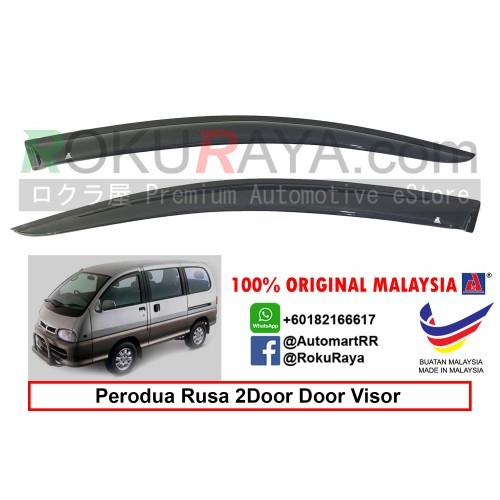 Perodua Rusa 1996–2003 AG Door Visor Air Press Wind Deflector (Small ...