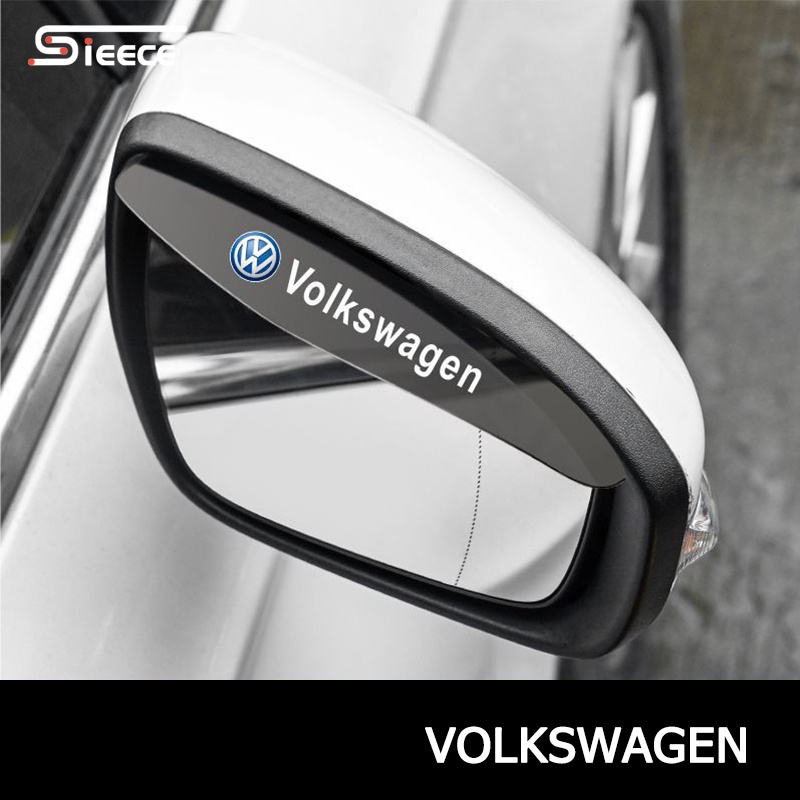 Sieece 2PCS Car Rearview Mirror Rain Eyebrow Side Mirror Visor Rain ...
