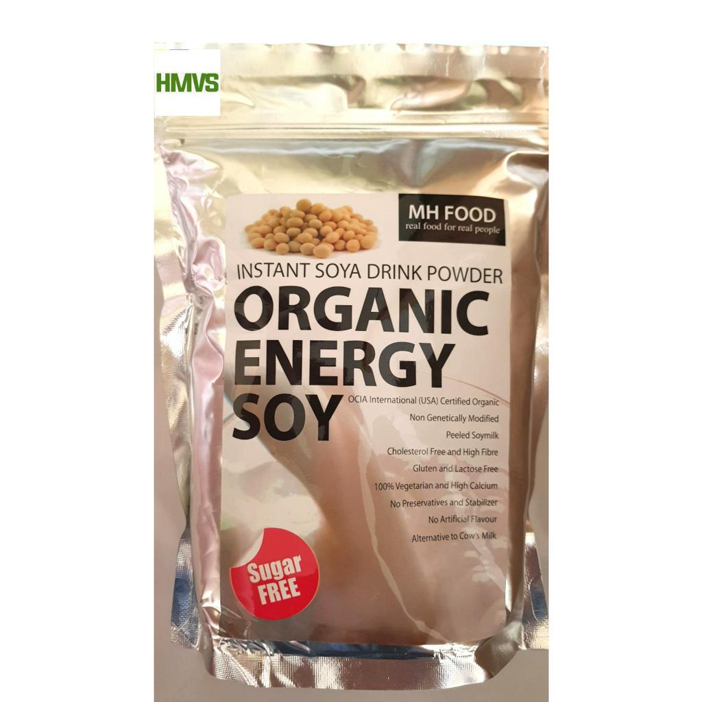 MH Food Organic Energy Soy (Instant Soya Drink Powder) 400g📣 | Shopee ...