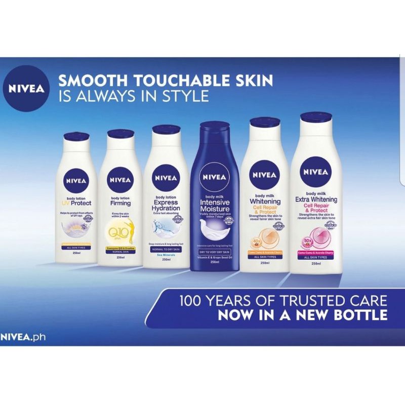 NIVEA BODY LOTION & EXTRA WHITE 200ML | Shopee Malaysia